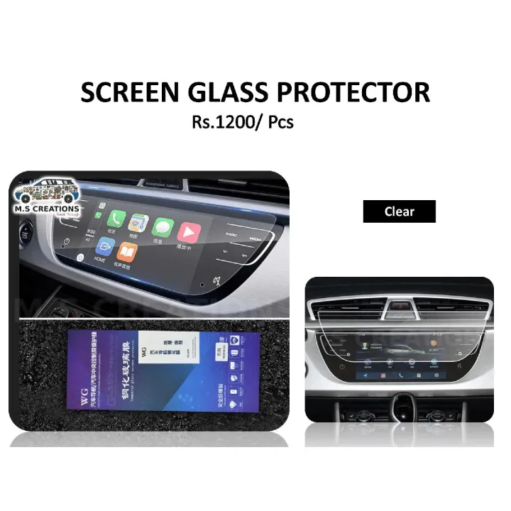 Proton X70 Car Screen Glass Protector | Daraz.pk