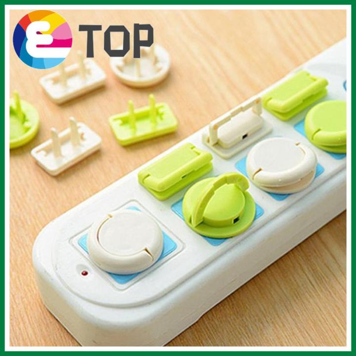 【ETOP】 Infant Plastic Electrical Guard Outlet Protector Socket ...
