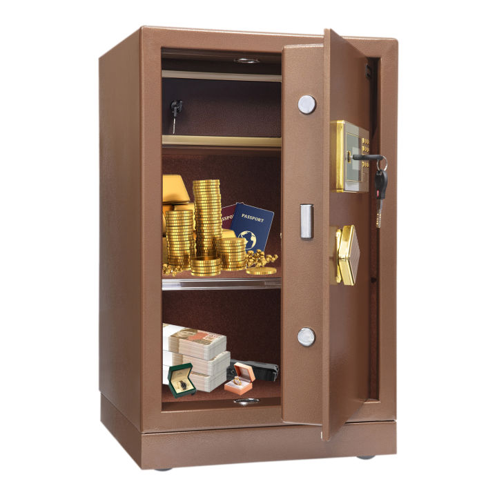 Newwave Digital Security Safe Locker NW-38 Golden Secure Cash, Jewelry ...