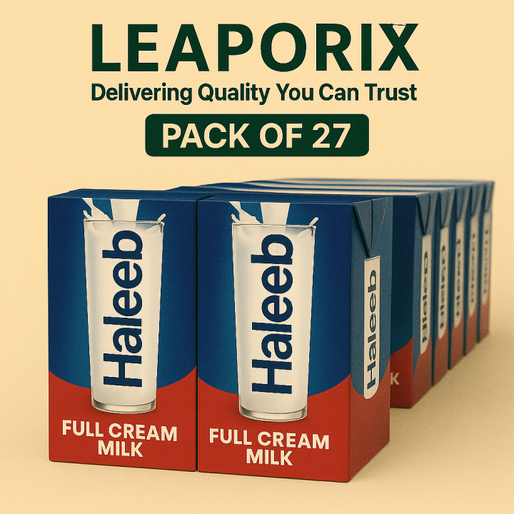 LEAPORIX MALL | Haleeb UHT Milk 250ml (Pack of 27) | Tetra Pak | Long ...