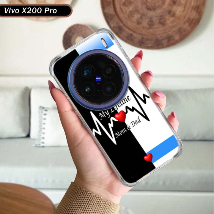 Vivo X200 Pro Back Cover - Mom And Dad Style Mobile Back Cover Pouch ...