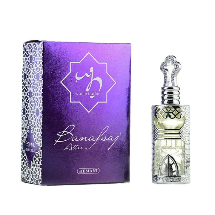 𝗛𝗘𝗠𝗔𝗡𝗜 𝗪𝗕 - ATTAR BANAFSAJ 20ML | Daraz.pk