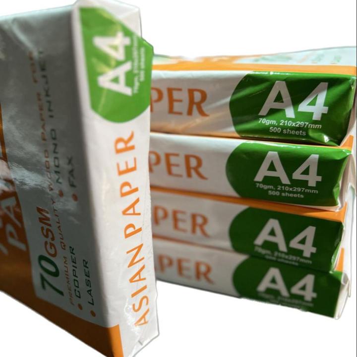 Cheapest Photocopier Printer Paper Light White High Quality 72 GSM Size ...