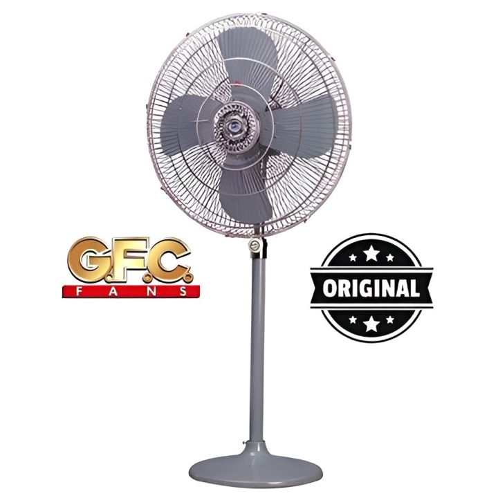 High Quality Pedestal Fan GFC 24” - GREY - 12 WATT - COPPER WINDING ...