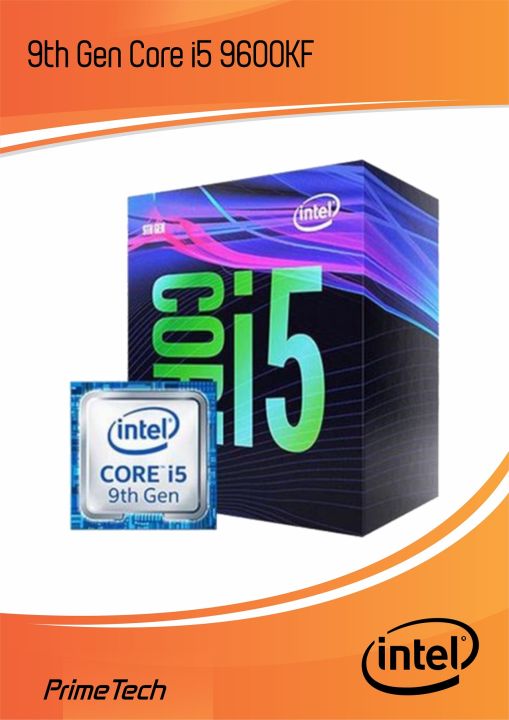 9th Gen Intel Core i5 9600KF Processor, 6 Cores, 6 Threads, 9MB Smart ...