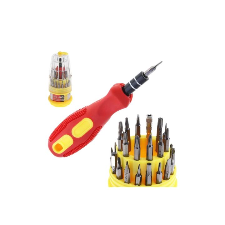 INSTAORDER - 31 in 1 - Electronic Precise Manual Screw Driver Tools Set ...