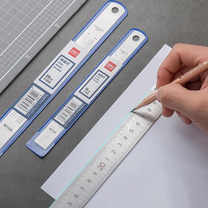 Powerful ruler 15/20/30/40/50/60/100cm plastic long ruler primary ...