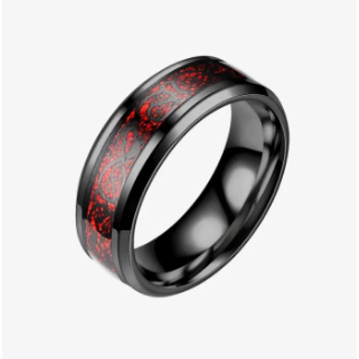 Men Ring Dragon Pattern Dragon Pattern Men Ring | Daraz.pk