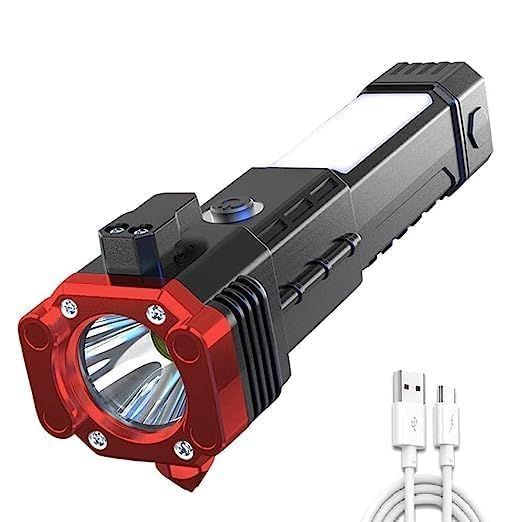 LED Torch Light, LED Flashlight3W Torch Light Rechargeable Torch ...