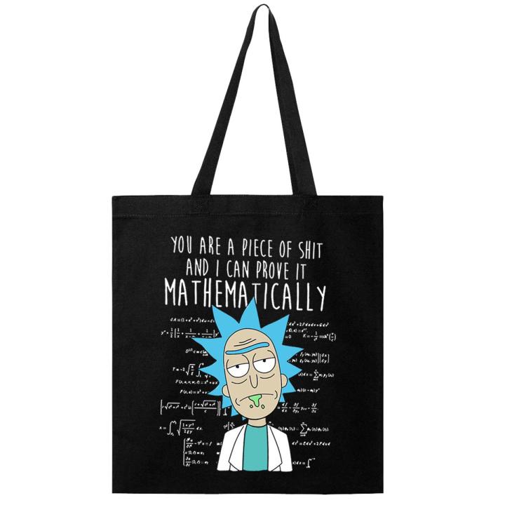 Vagile FUNNY Piece of Sh*t RICK AND MORTY SUPER HEAVY WEIGHT SHOULDER ...