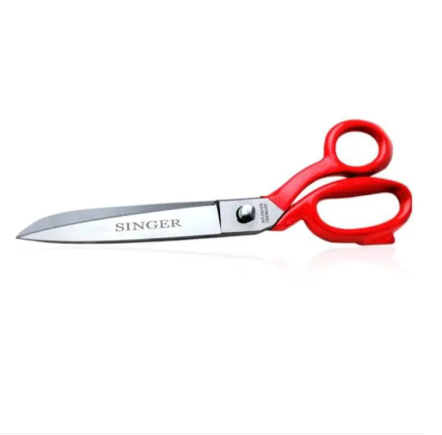 Stainless steel Singer scissors 10 inch for professional cloth cutting ...