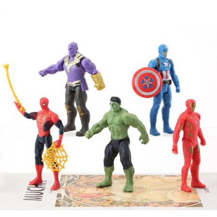 Marvel Titan Heroes Figures, Marvel Avengers Titan Heros Series - Set ...