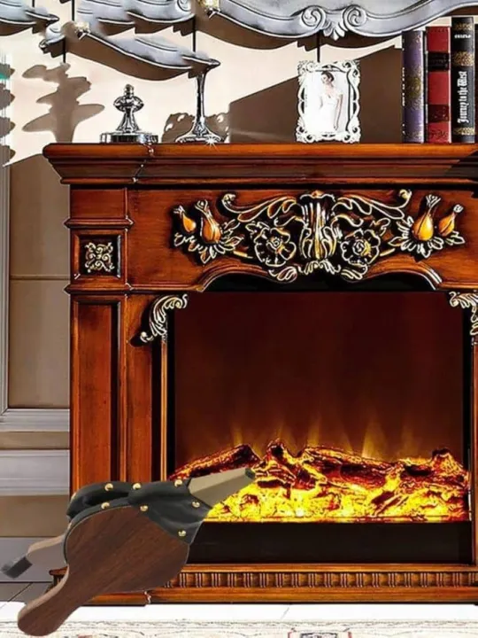 Wooden Blower Barbecue Mini Hand Wave Fireplace Fan Traditional Fire ...