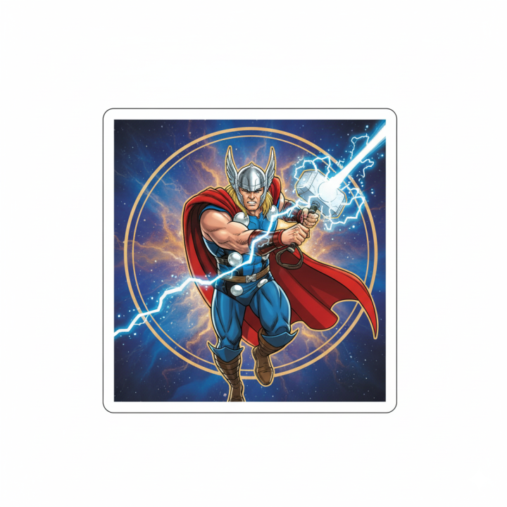 Thor Sticker Marvel Thor Decal Laptop & Mobile Back Cover Sticker ...