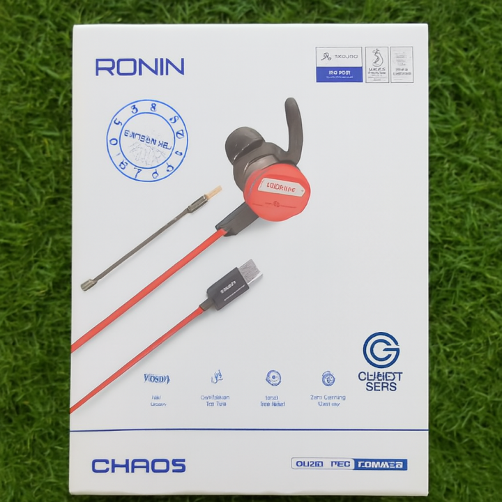 Ronin R-007 HD Sound Wired Earphones – Noise Isolation, Tangle-Free ...