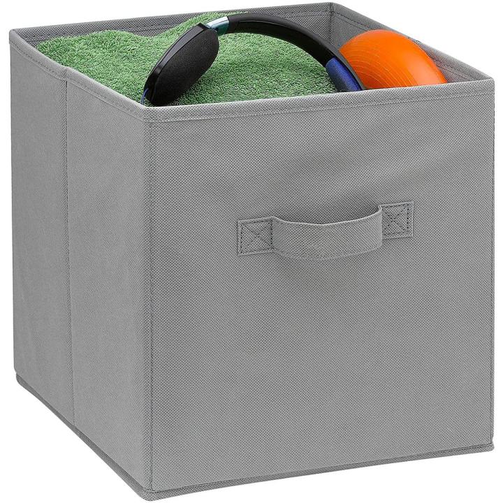Toy Storage Box Foldable Square Fabric Storage Bin Collapsible Box ...