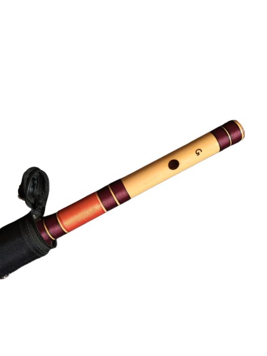 G Natural Base Scale Side Blown Bamboo Bansuri Flute | Daraz.pk