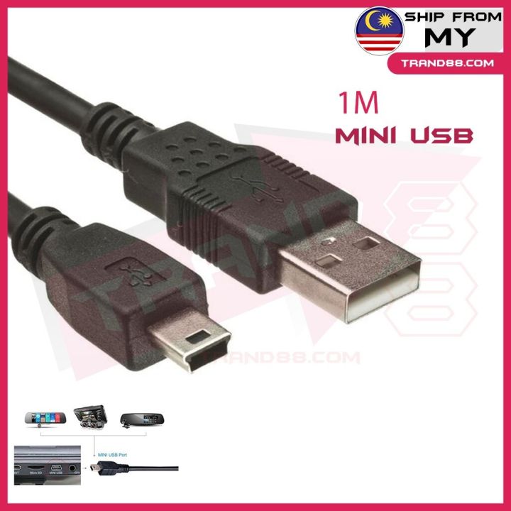 Mini USB Cable Mini USB 2.0 to USB Fast Data Charger Cable for MP3 MP4 ...