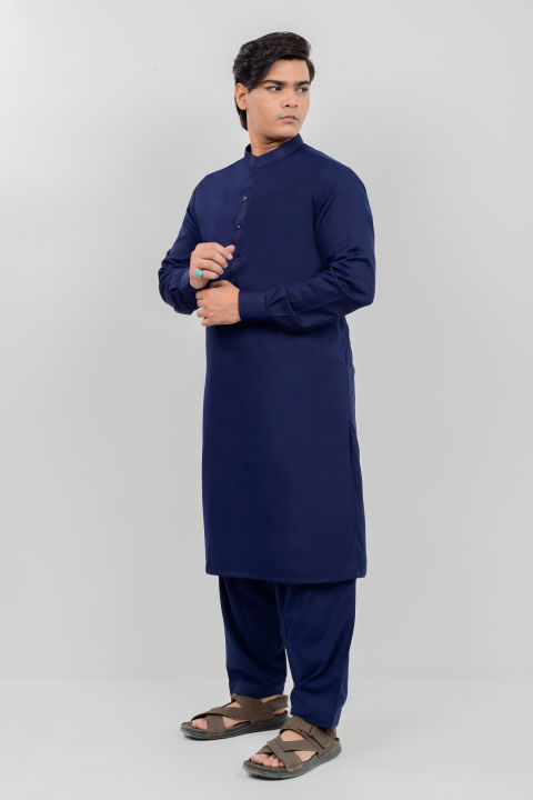 Navy Blue Band Collar | Daraz.pk