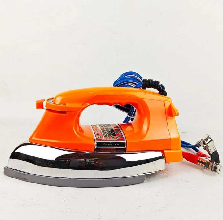 Professional DC 12 Volt Solar Dry Iron Handheld Garment Iron For Family ...