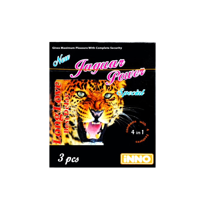 Inno Jaguarr Power condom 3 piece | Daraz.pk