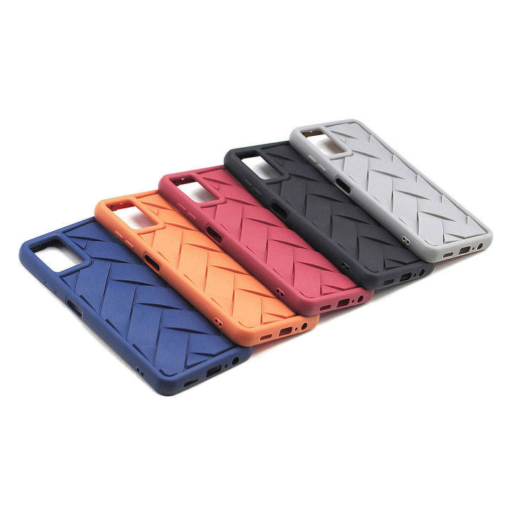 Samsung A06 Popular Back Cover Multicolour Soft Wave Style Case For ...