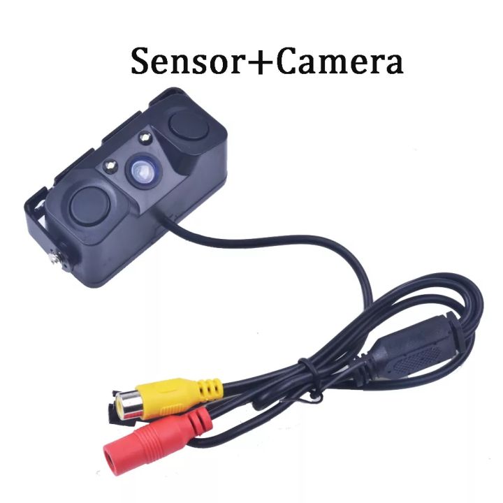 New Car Video Parking Camera Sensor Rear view camera + 2 Sensors ...