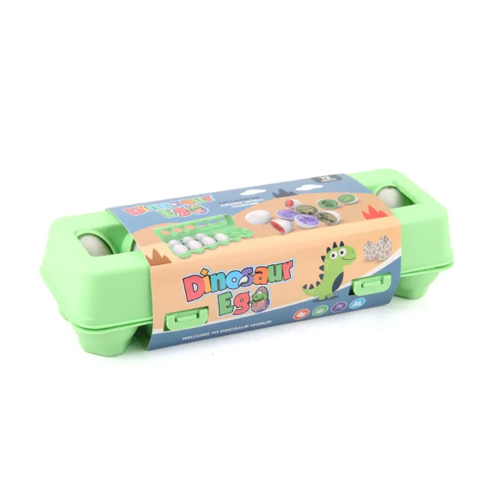 Matching dinosaur toy shape recognition dinosaur egg game color ...
