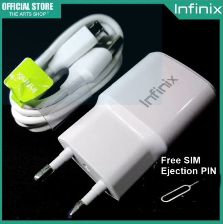 Infinix Fast Charger with Data Cable – Quick Charge + FREE SIM Injector ...