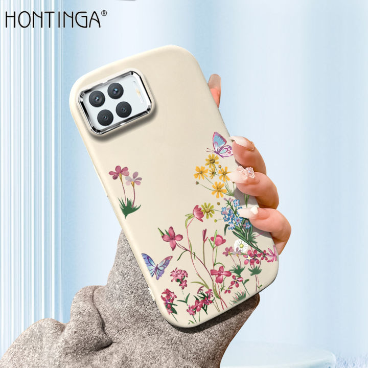 Hontinga for OPPO F19 F17 Pro A95 A74 A94 A93 2020 Back Cover Luxury ...