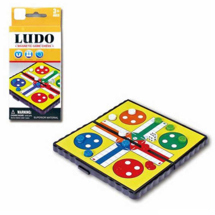 Mini Pocket Size Portable Magnetic Ludo Travel Pack 5 Inches | Daraz.pk