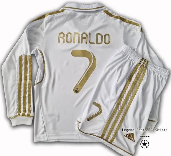 Real Madrid 2011/12 Crisitiano Ronaldo Bwin T shirt Jersey Home full ...