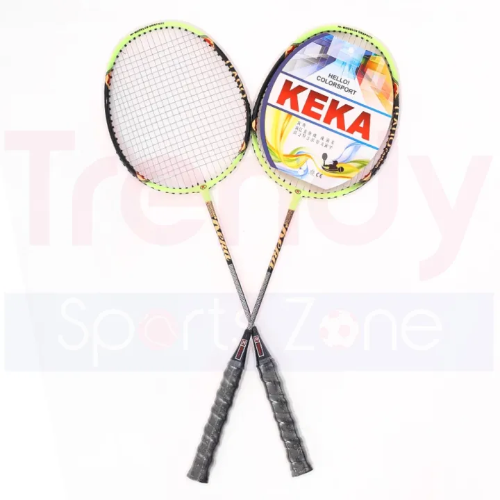Keka Nano-Carbon 533 Badminton Racket – Original Lightweight No-Joint ...