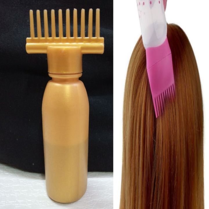 Hair Comb Applicator Bottle, Professional Graduated scale, Hair ...