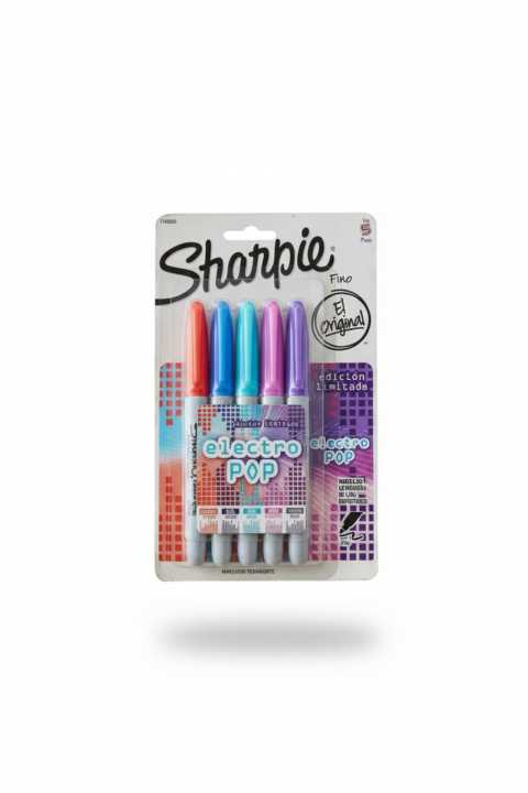 Original Sharpie Electro Pop Marker Set – Pack of 4 Limited edition ...