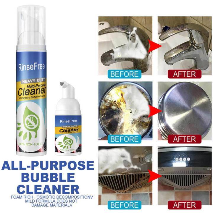 Kitchen heavy oil stain foam cleaner multi-purpose degreasing and ...