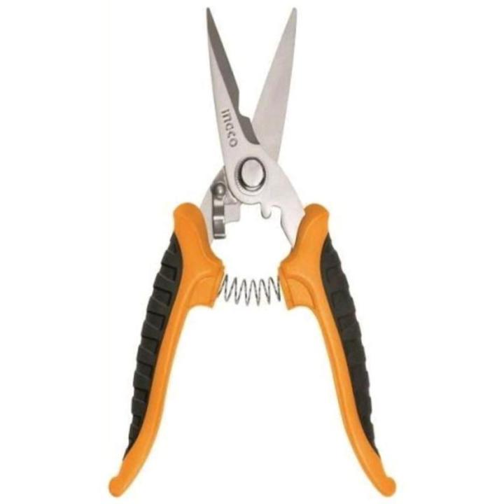 INGCO Electrician Scissors 8inch / 200Mm | Daraz.pk