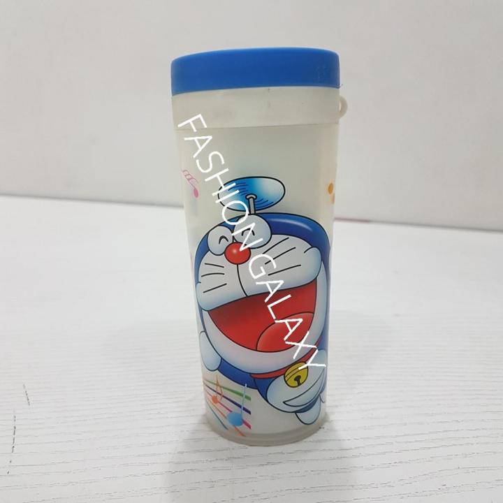Fashionable & Beautiful Doraemon Character Water Drinking Glass/Bottle ...