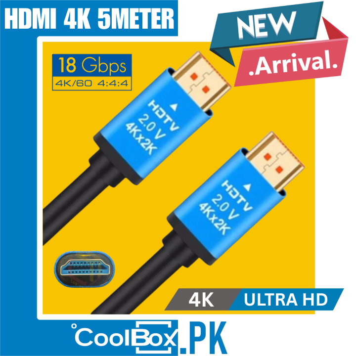 4K HDMI Cable High Speed HDMI 2.0 Cable with Ethernet 18 Gbps, 4K/60Hz ...