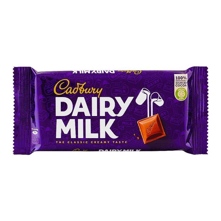 "Pakistani Imported Quality Cadbury Dairy Milk Chocolate Bar 56g pack ...