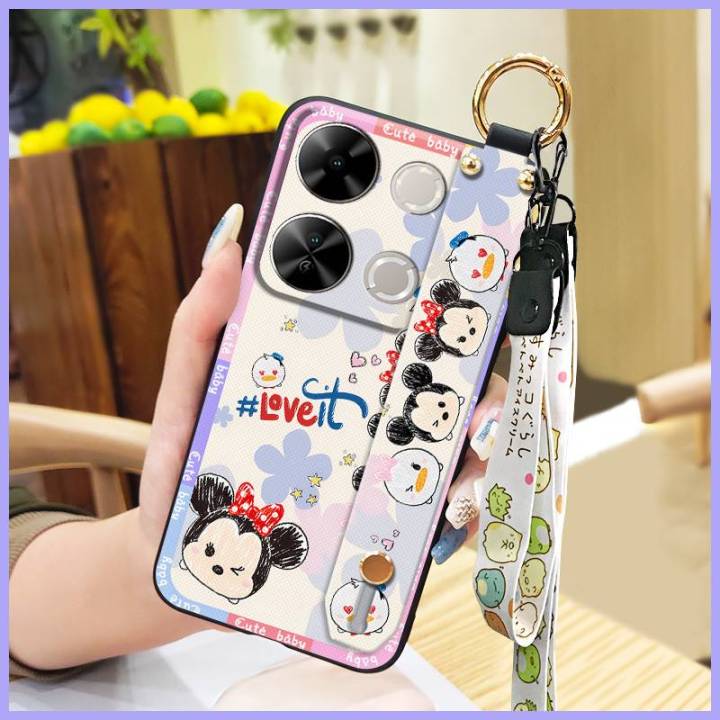 Anti-dust Fashion Design Phone Case For Itel P65/P671L Lanyard ...