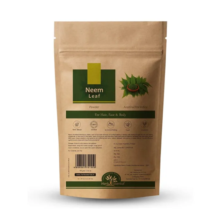 Herb Essential Neem Leaves Powder, 250g | Daraz.pk