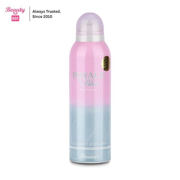 Rasasi Royale Blue Body Spray for Women - 200ml | Daraz.pk