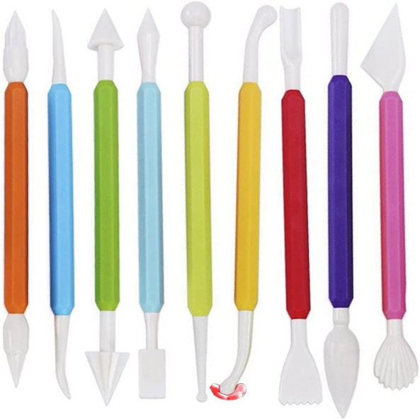 Keep Smiling 9pcs Clay Sculpting Tools Set Pottery Carving Ceramic ...