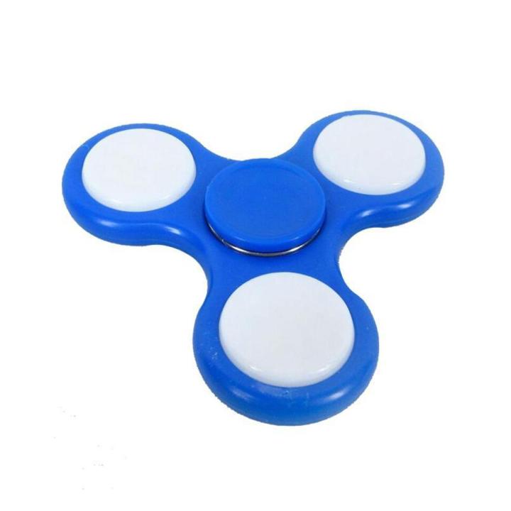 Fidget Tri Spinner With Built In Led Lights - Multi | Daraz.pk