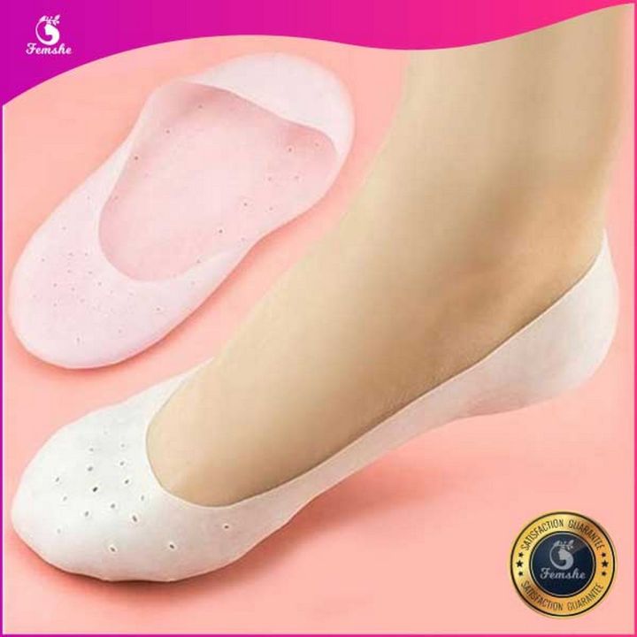 High Quality Anti Crack Full Length Silicon Foot Protector Moisturizing ...