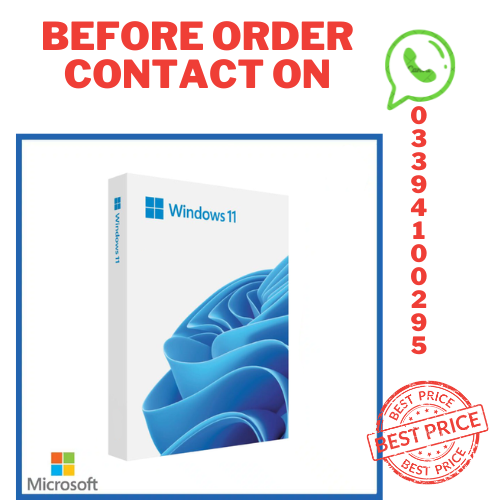 Microsoft Windows 11 Pro -Genuine licensed for Lifetime | Daraz.pk