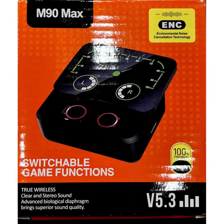 TWS M90 Max Gaming Earbuds | Daraz.pk