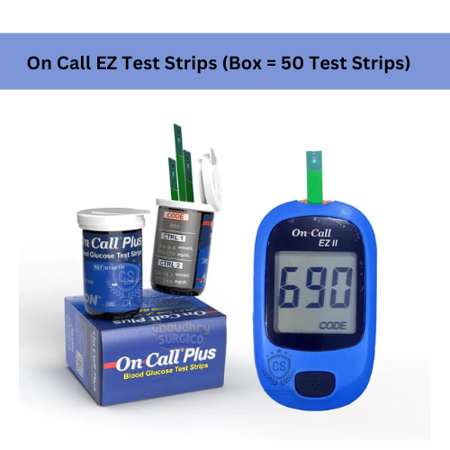On Call Plus Strips and On Call EZ Strips on call Glucometer strips ...