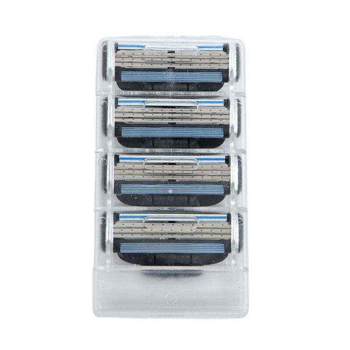 Stock 3-layer Razor Blades Manual Razor Razor Blades Stainless Steel ...